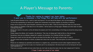 Silent Sideline Week | PPTX | Soccer | Sports