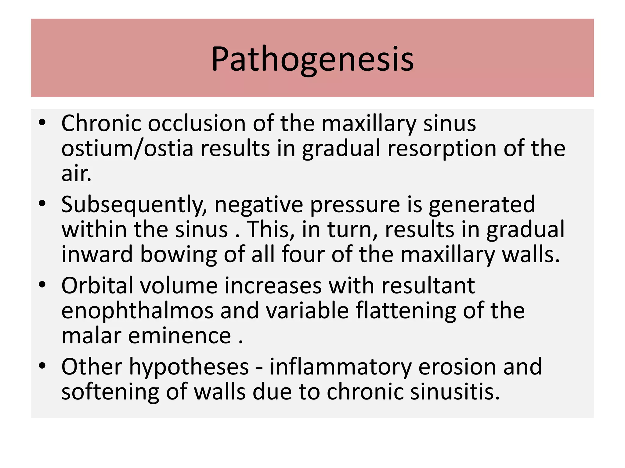 Silent sinus syndrome-In the eye of a Radiologist | PPTX