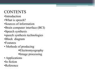 Silent sound interface | PPT