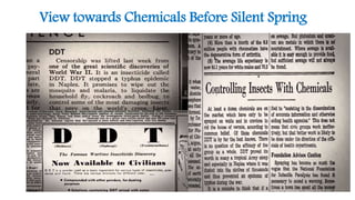 Silent Spring | PPTX