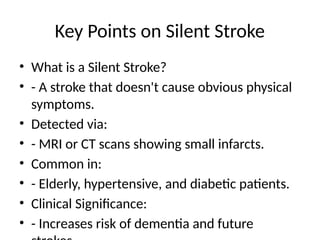 Silent_Stroke_Presentationiekejemeiemeeiemeje | PPTX