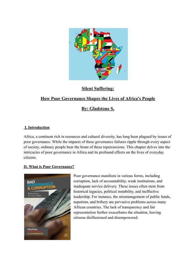 Silent Suffering_ How Poor Governance Shapes the Lives of Africa's ...