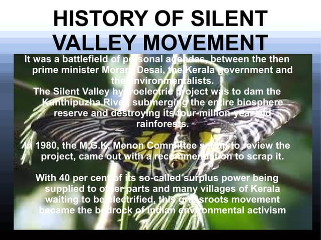 Save Silent Valley | PPT