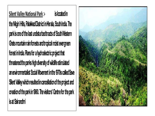 Silent valley national park | PPT