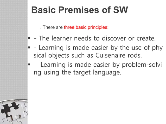 Silent Way method PPT | PPTX
