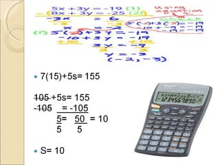 Simultaneous Equation Project | PPT