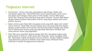Internet dan tipologi jaringan | PPT