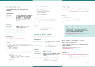 Silex Cheat Sheet | PPT