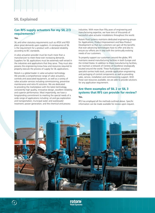 Sil explained in valve actuators | PDF