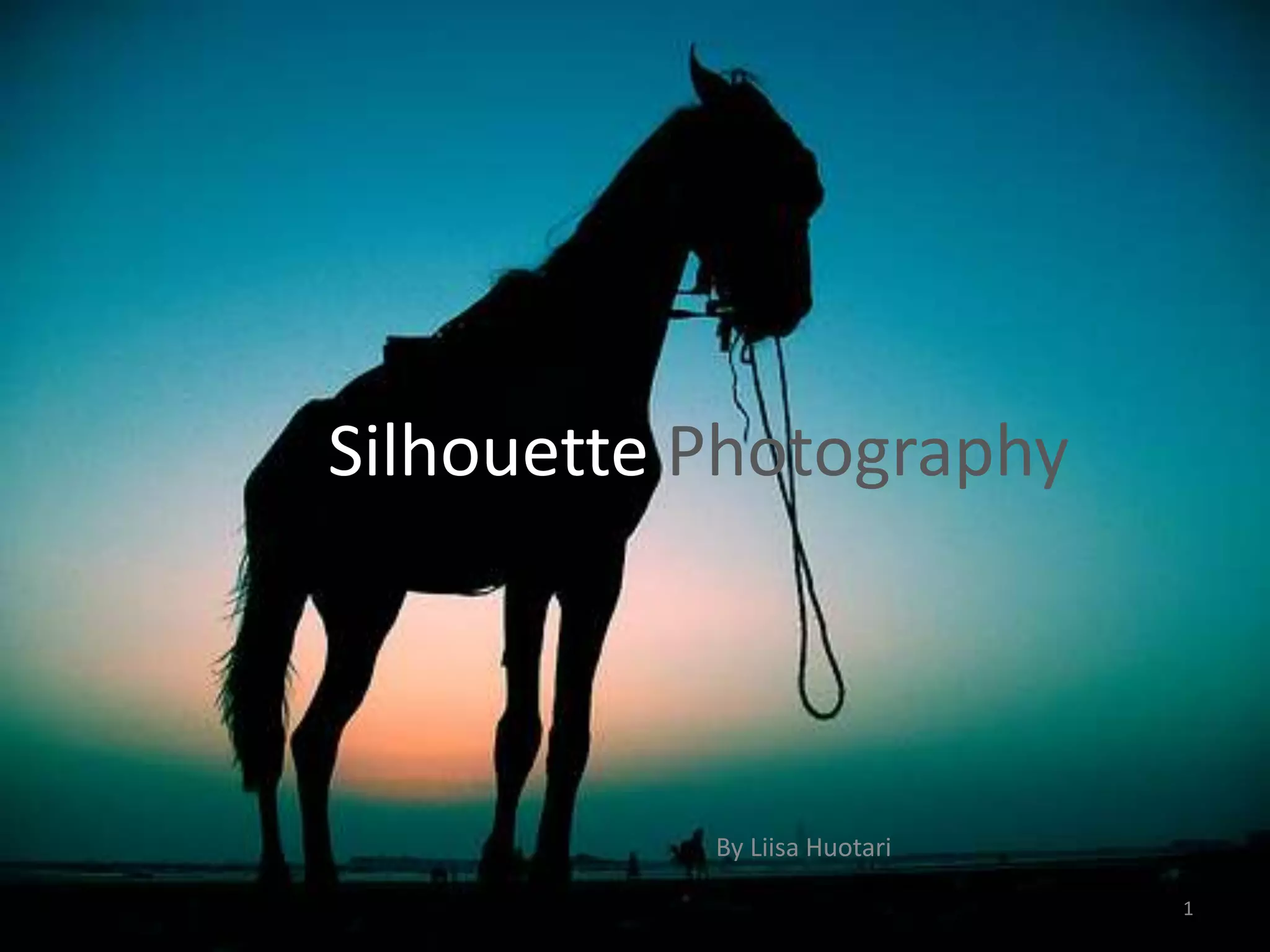 Silhouette Photography Slideshow | PPTX