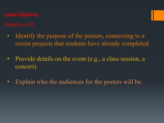 Silhouette poster design | PPTX