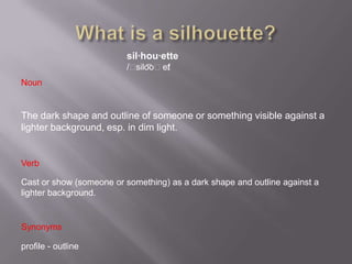 Silhouettes | PPTX