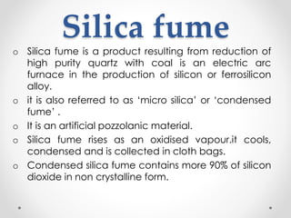 Silica fume | PPTX