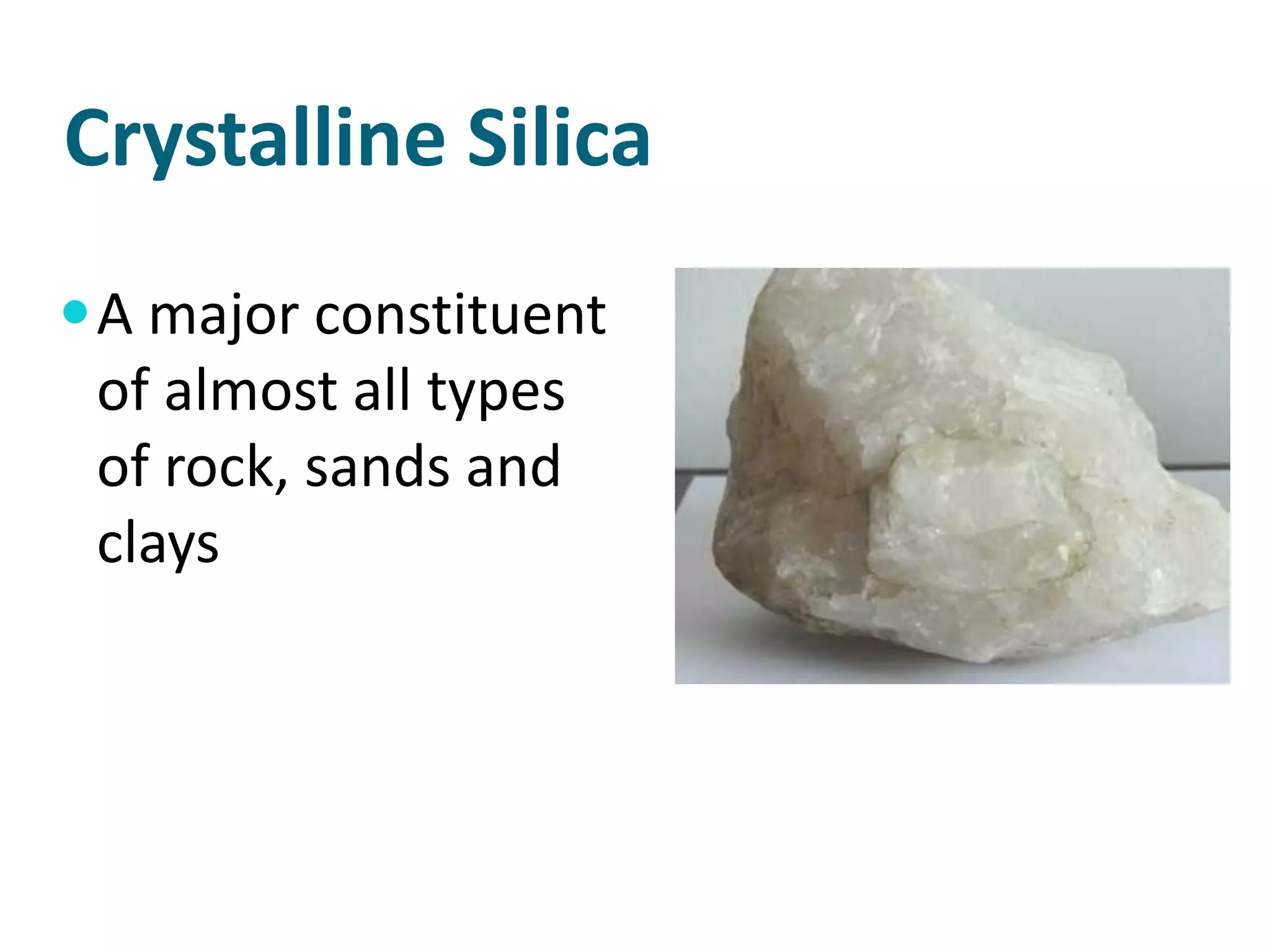Silica in construction | PDF