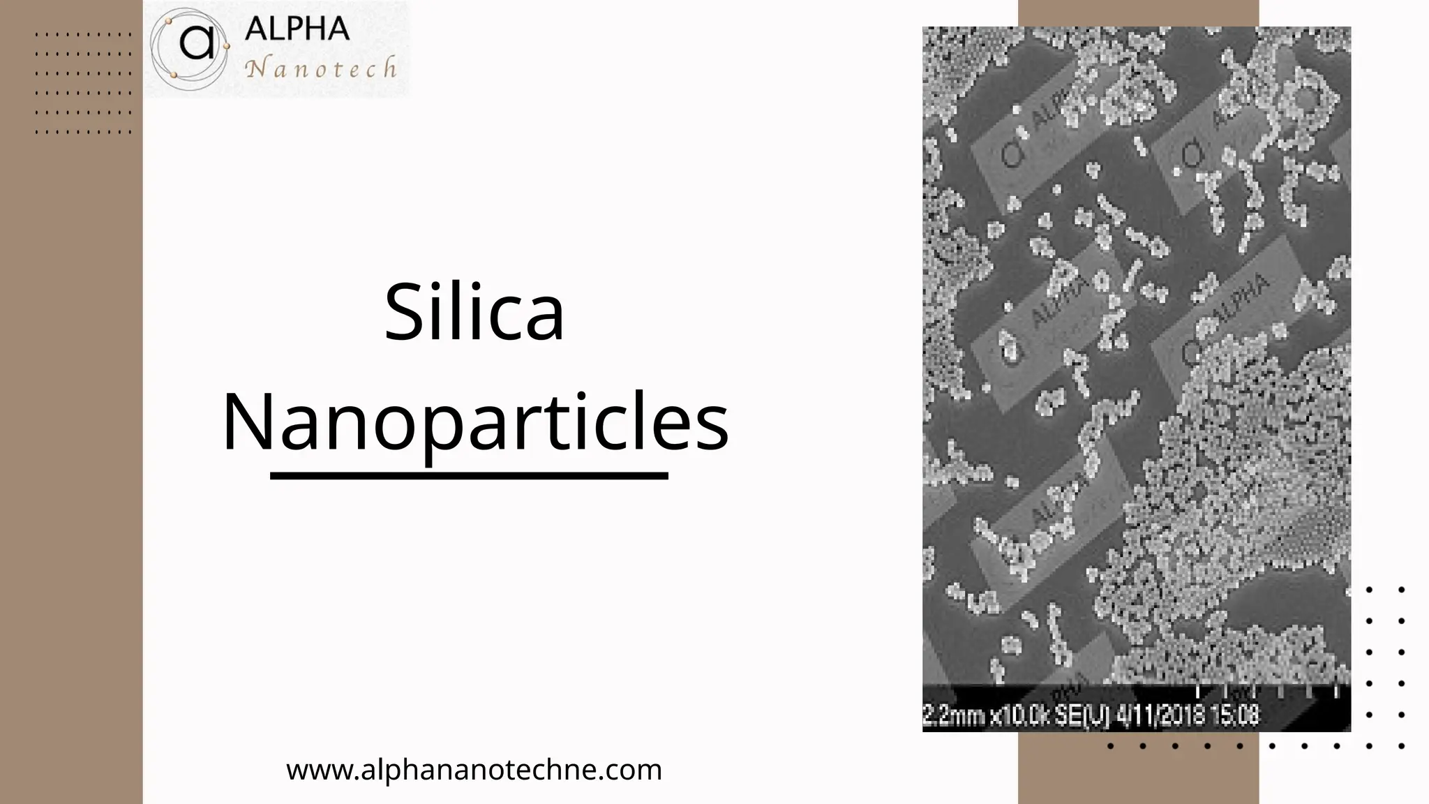 Silica Nanoparticles.pptx . | PPTX