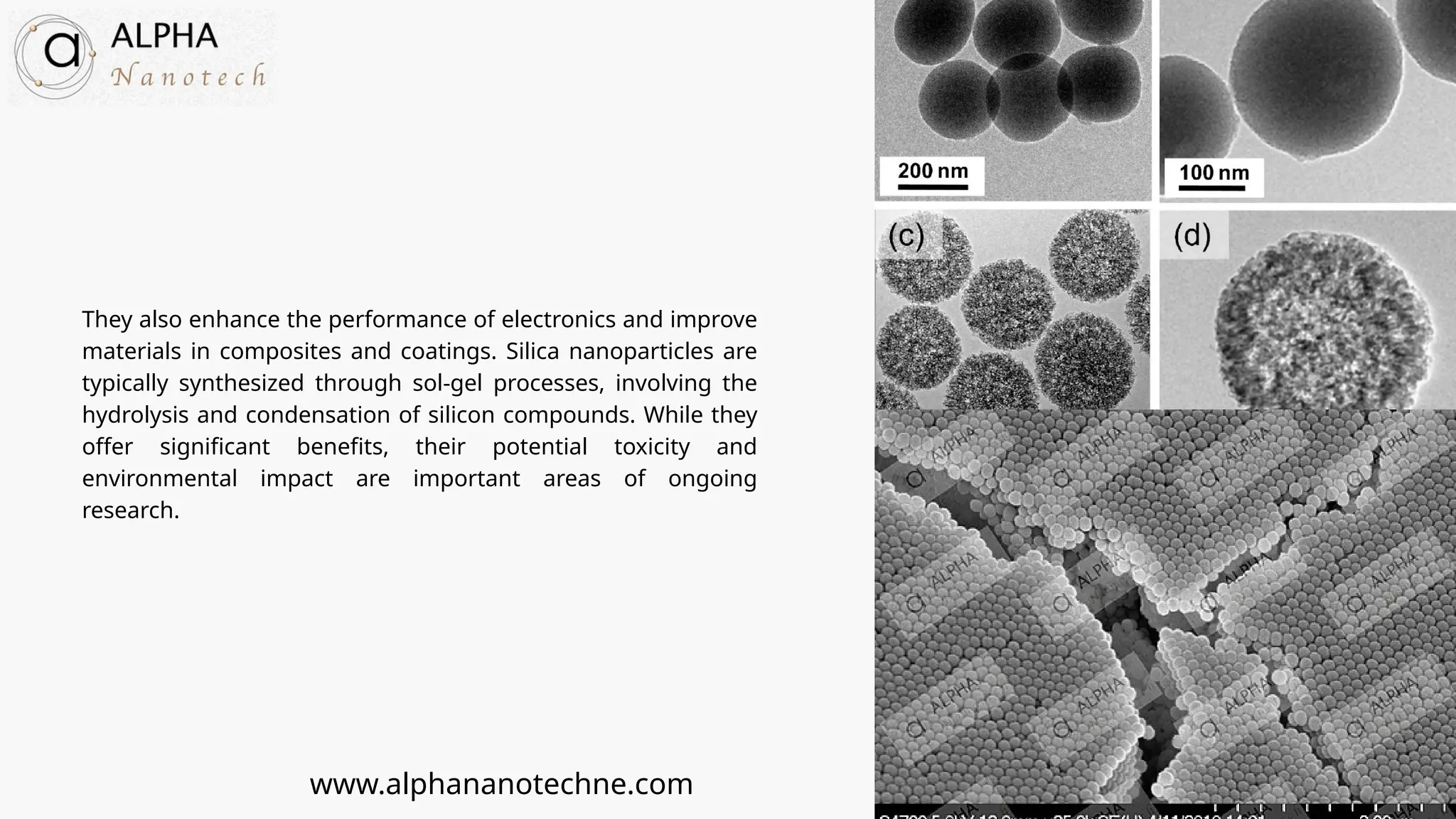 Silica Nanoparticles.pptx . | PPTX