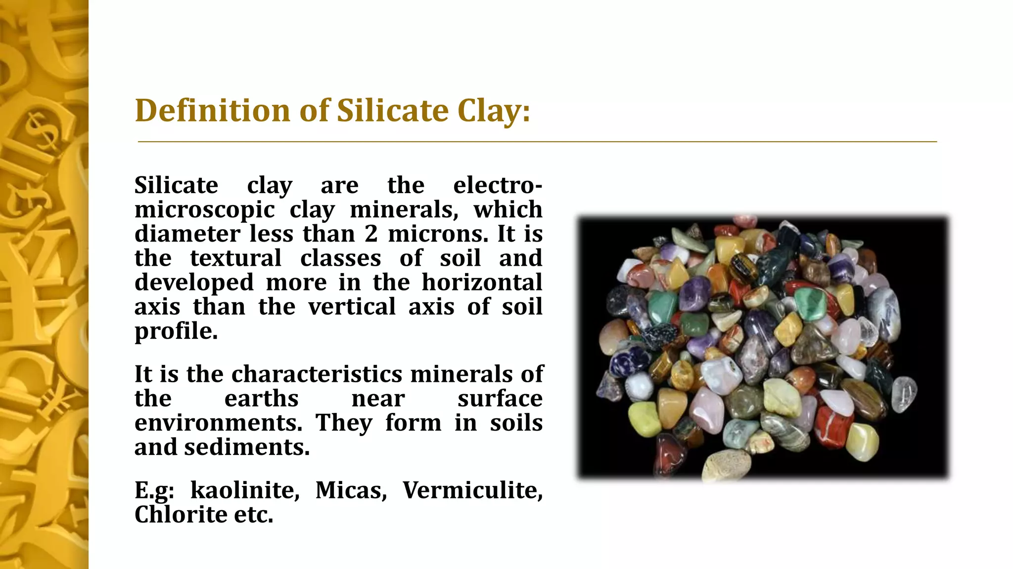 Silicate clay.(Morshed) | PPTX