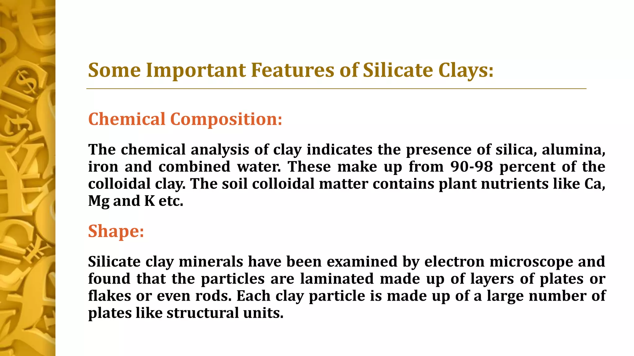 Silicate clay.(Morshed) | PPTX