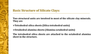 Silicate clay.(Morshed) | PPTX | Chemistry | Science