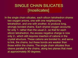 Silicate minerals | PPT