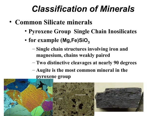 Silicates minerals and type of bonding in silicate mineral | PPT