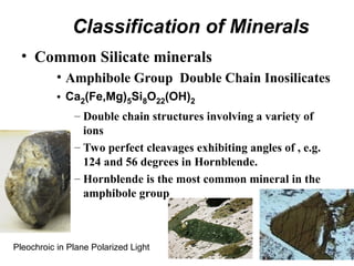 Silicates minerals and type of bonding in silicate mineral | PPT