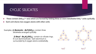 Silicates - Sheetal Sequeira | PPTX