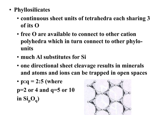 silicates are a class of silicon compounds.ppt
