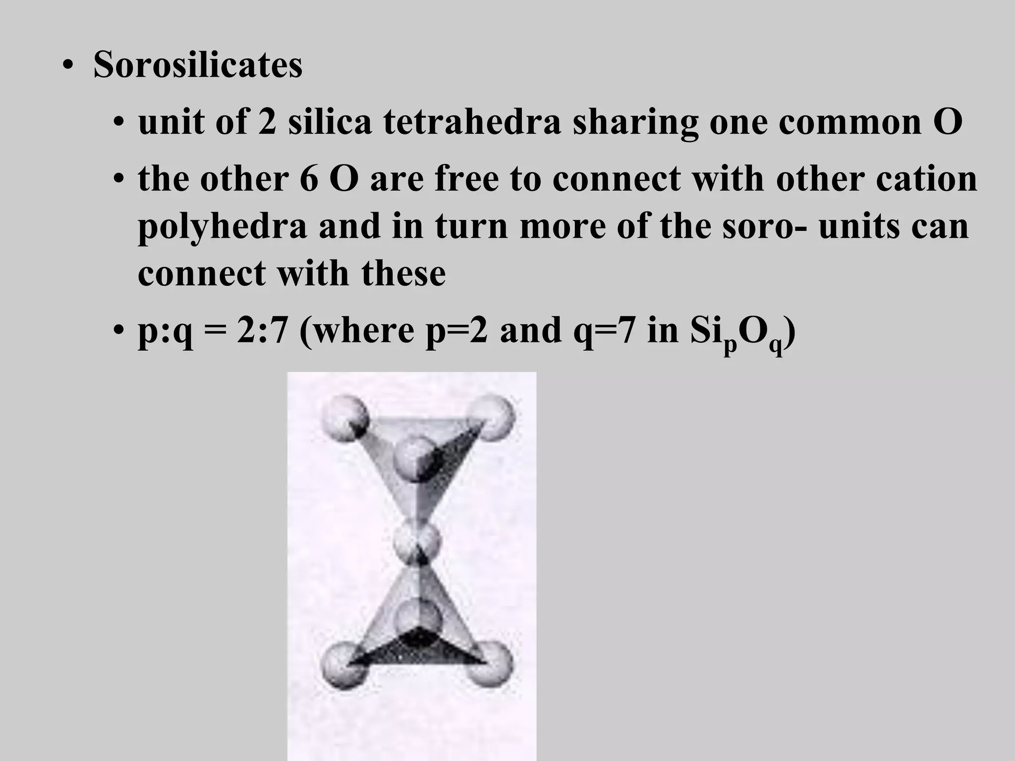Silicates in geology based | PPT