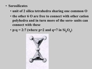 Silicates in geology based | PPT