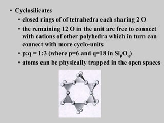 Silicates in geology based | PPT