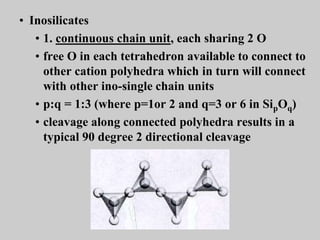 Silicates in geology based | PPT