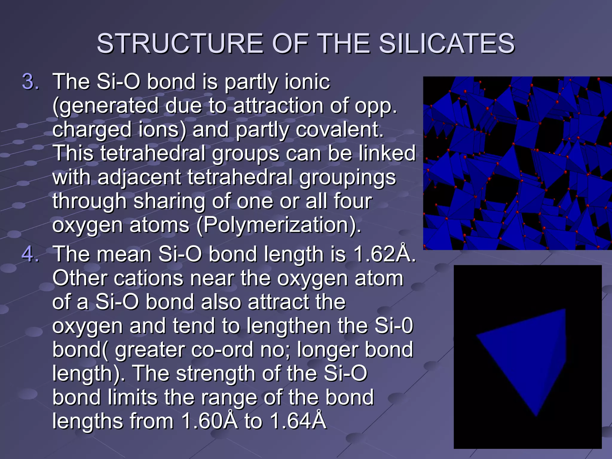 Silicate structure | PPT