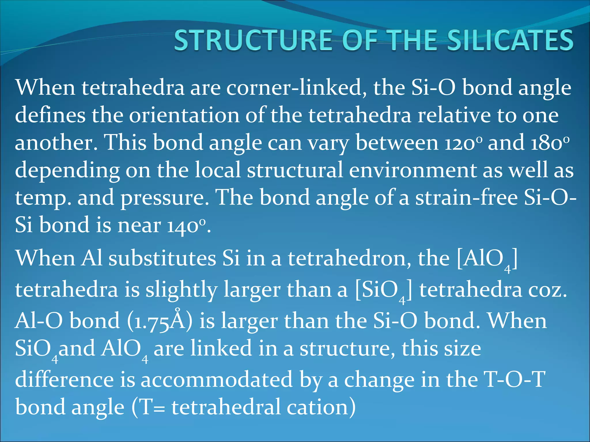 Silicate structure | PPT