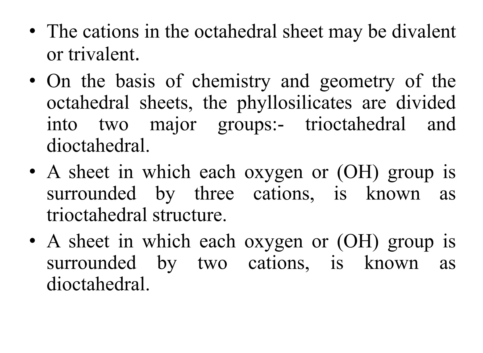 Silicate structure and its classification | PPTX