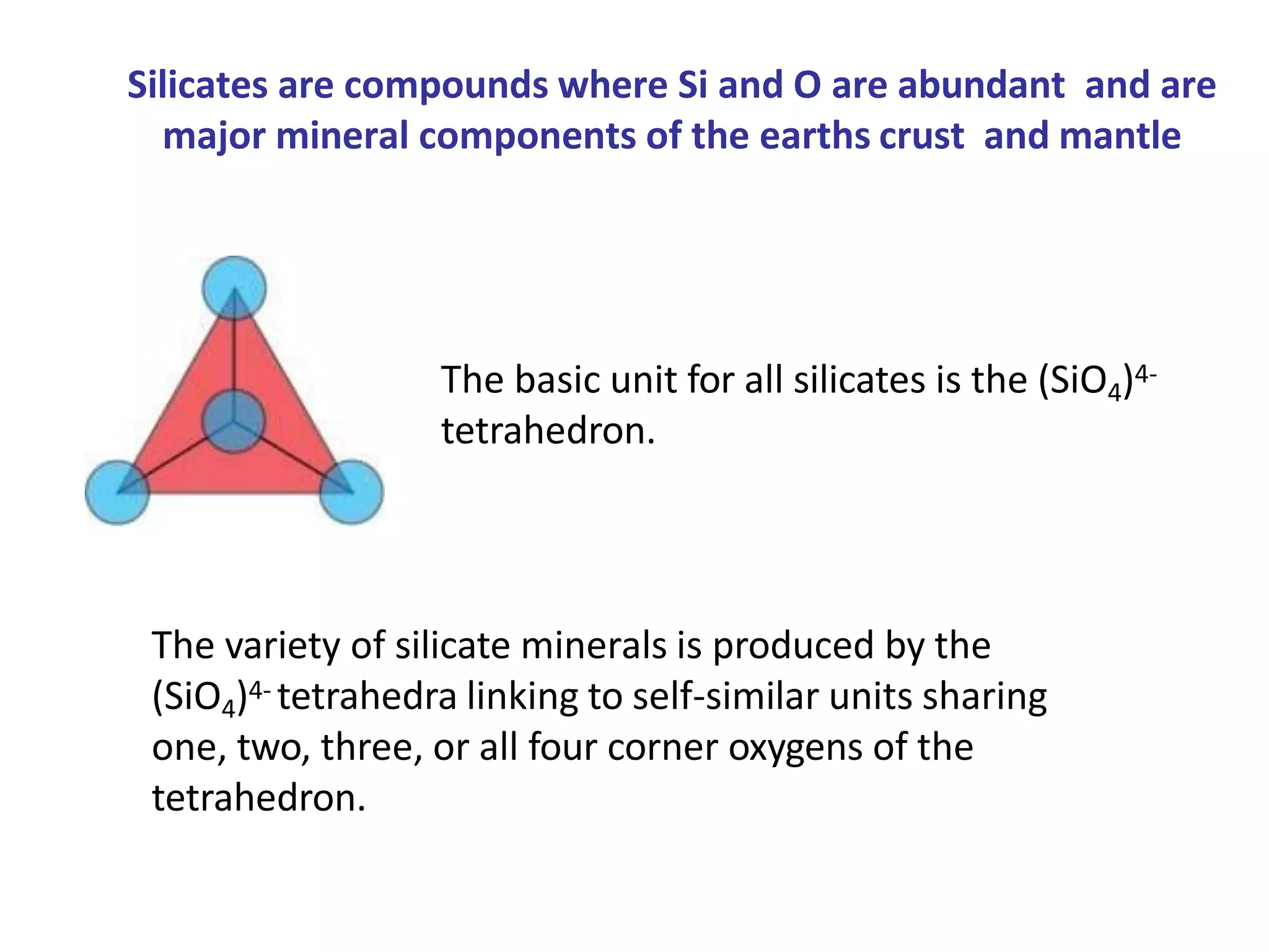 Silicate Structures Pdf