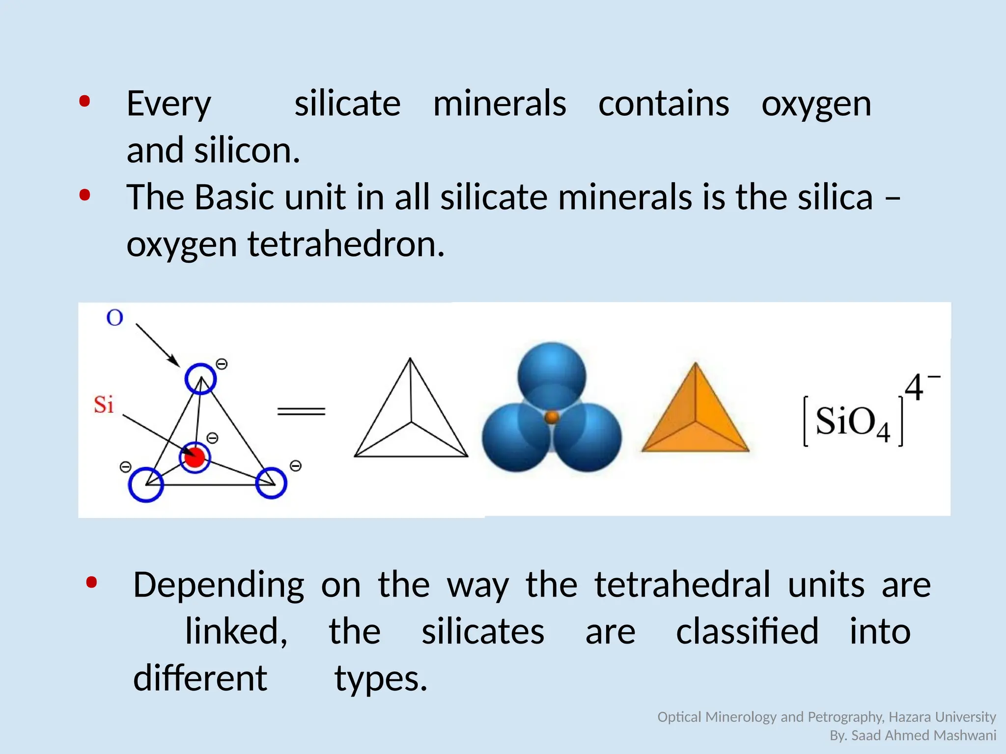 Silicate Structures 2 Pptx Ppt