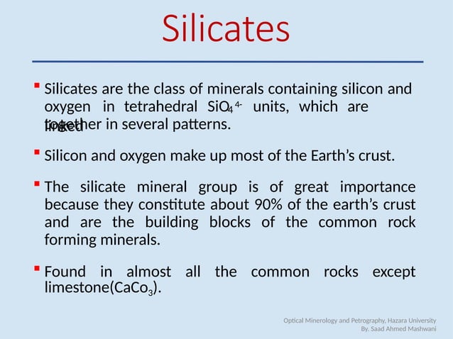 Silicate Structures (2).pptx............ | PPT
