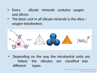 Silicate Structures (2).pptx............ | PPT