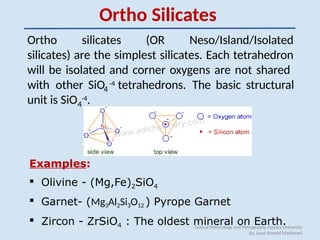 Silicate Structures (2).pptx............ | PPT