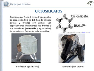 Silicatos | PPTX