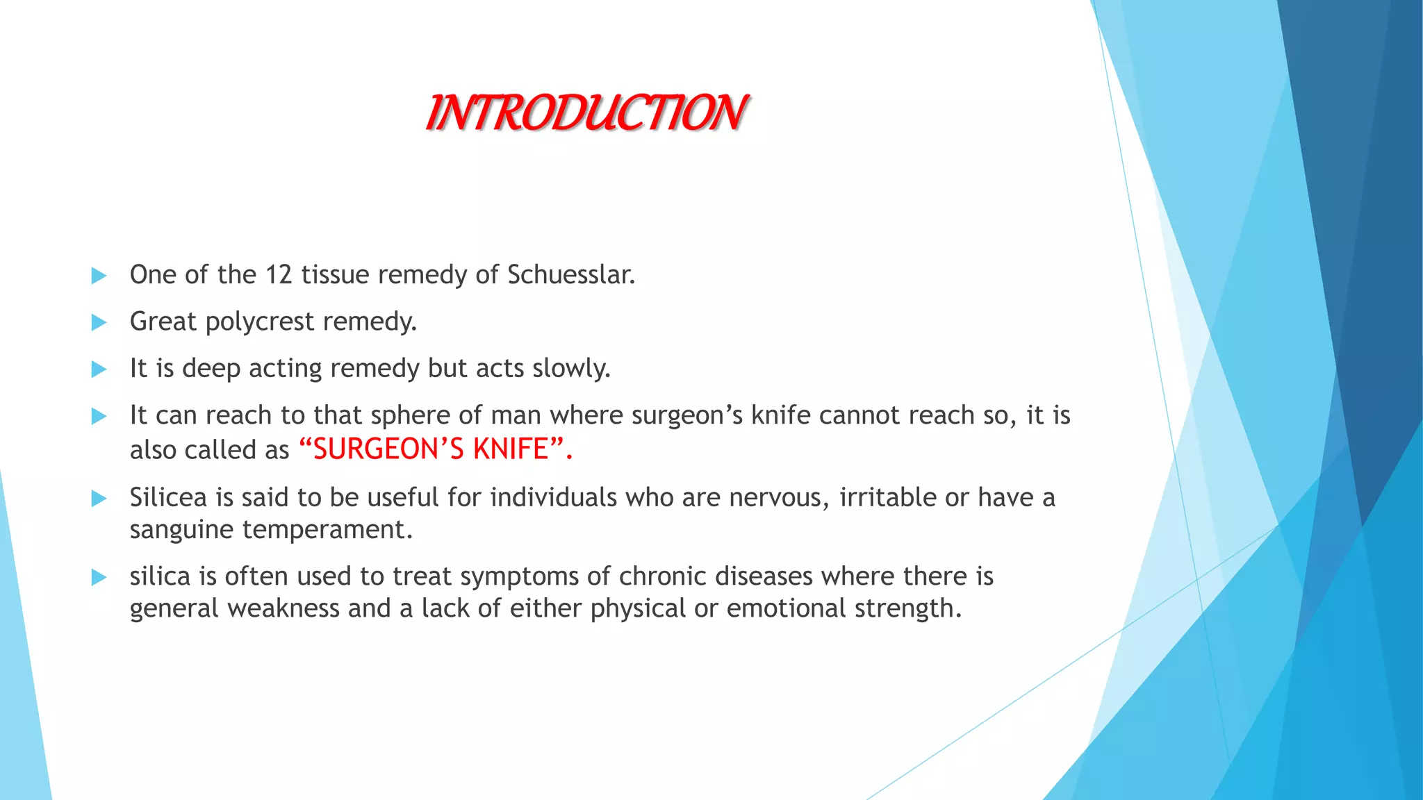 Silicea terra | PPTX