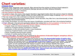 Siliceous sedimentary deposits | PDF