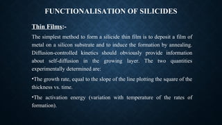Silicides | PPT