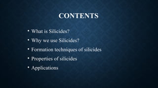 Silicides | PPT