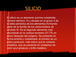 Silicio | PPTX