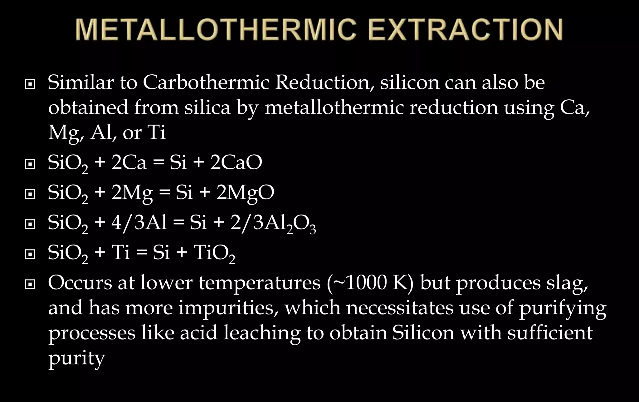 Silicon | PPTX