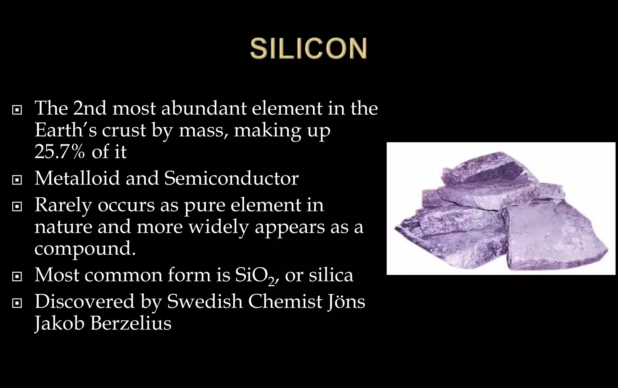 Silicon | PPTX