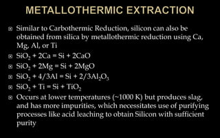 Silicon | PPTX