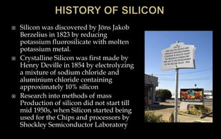 Silicon | PPTX